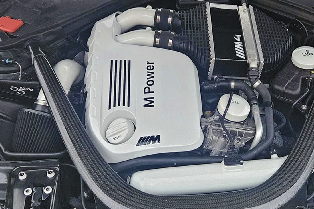 BMW Engine Bay Custom Painting Case Study