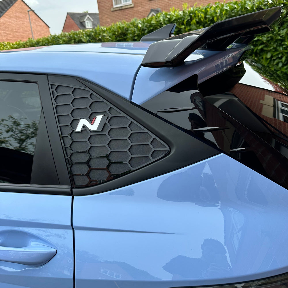 Hyundai i20N Rear Quarter Window Inserts
