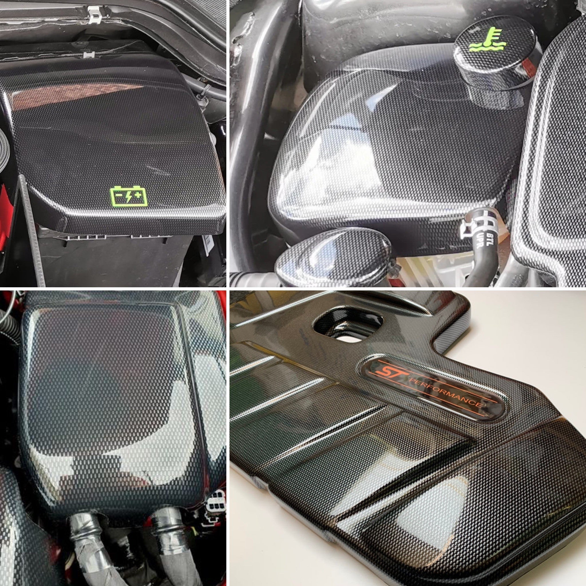 Proform Small Engine Bay Dress Up Kit Bundle - Mk4/4.5 Focus ST Petrol