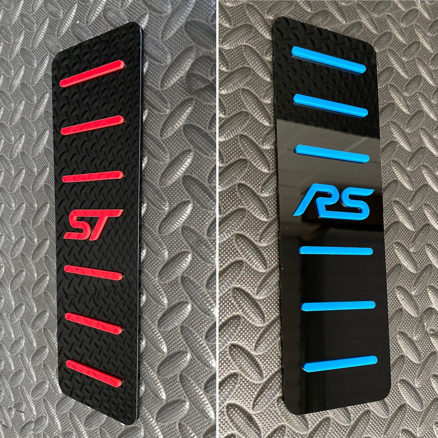 Mk3/3.5 Focus Dead Pedal Foot Rest Plates